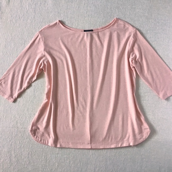 J. Jill | Tops | J Jill Wearever Collection J Jill Peach 34 Sleeves Top ...